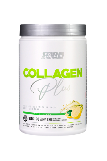 Collagen PLUS Limon 360 Gr en polvo – Star Nutrition Ar